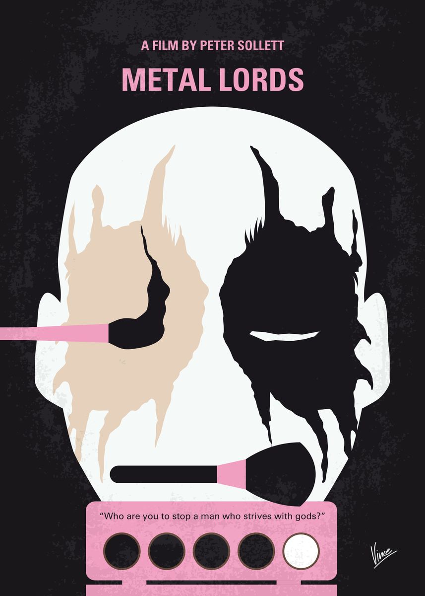 'No1314 My Metal Lords' Poster by Chungkong Art | Displate