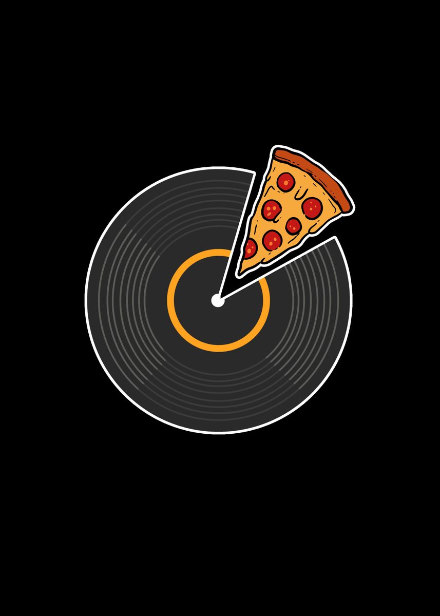 'Vinyl Junkie LP Collector' Poster by Fabian El Matador | Displate