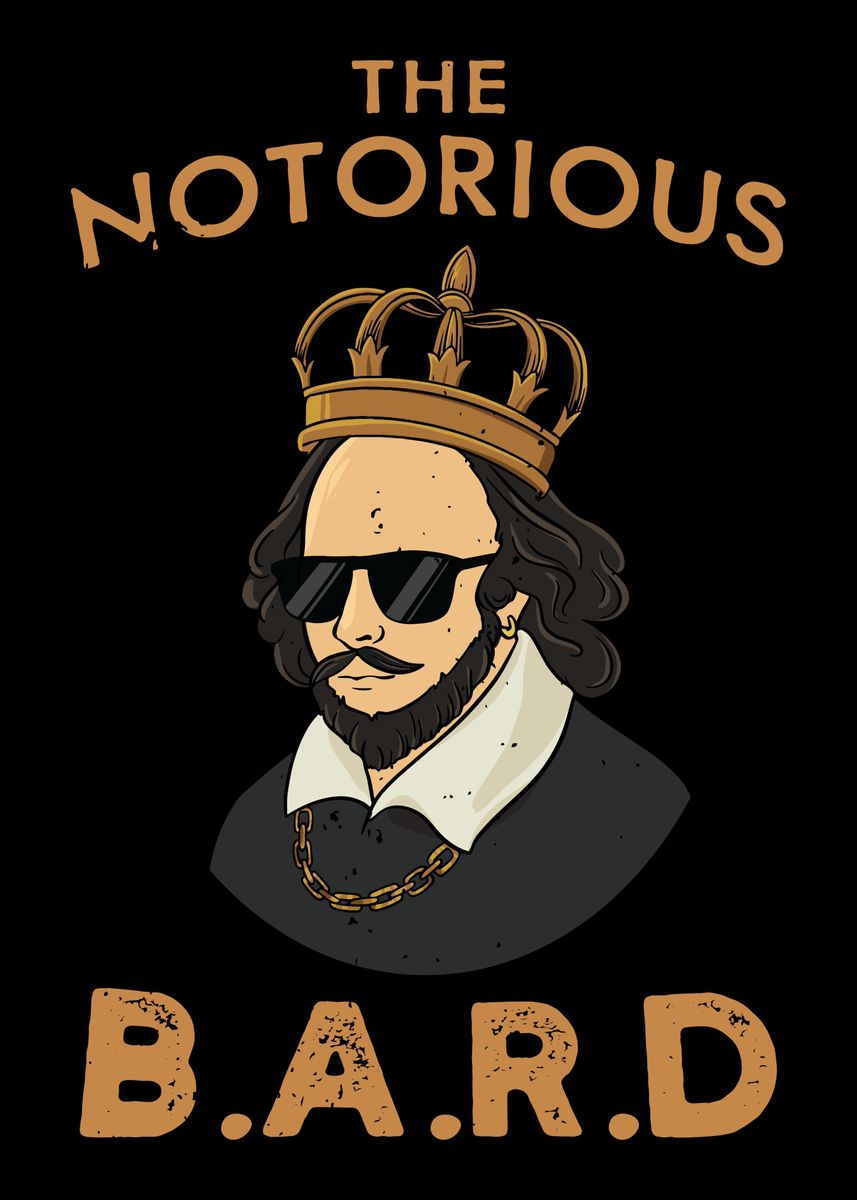 'William Shakespeare' Poster, picture, metal print, paint by Michael ...