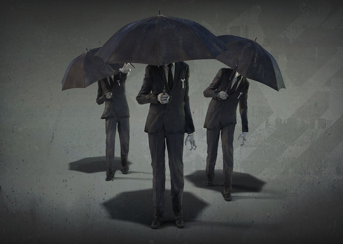 'Rain Walkers' Poster by Ghostwire Tokyo | Displate