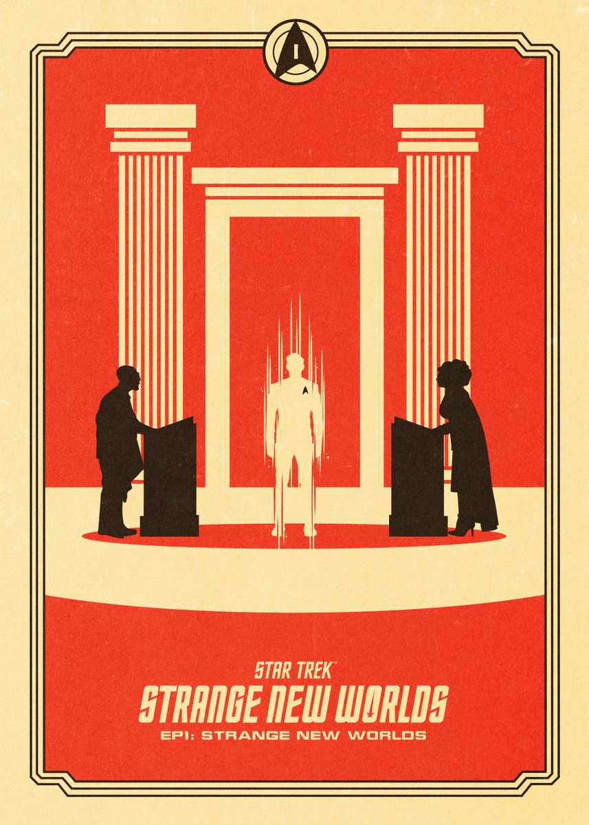 'SNW Episode 1' Poster, picture, metal print, paint by Star Trek | Displate