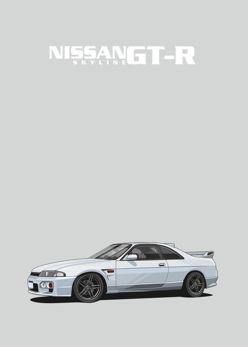 'nissan skyline gtr' Poster, picture, metal print, paint by capture art ...