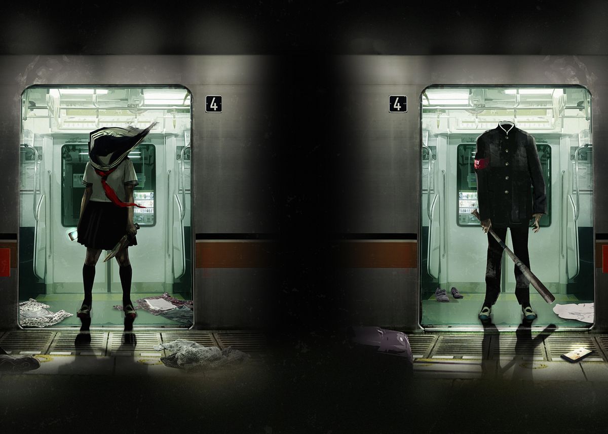 'Passengers' Poster by Ghostwire Tokyo | Displate