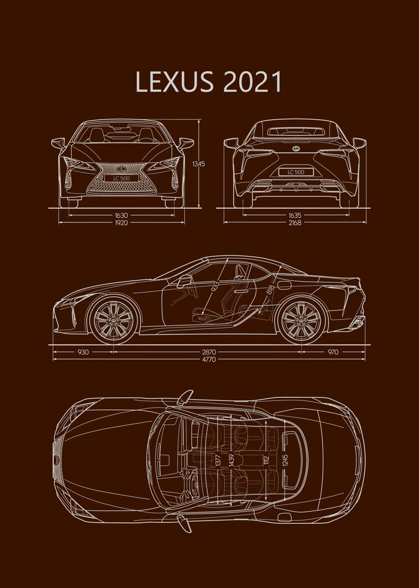 'Lexus 2021 ' Poster, picture, metal print, paint by Amazing Artist ...