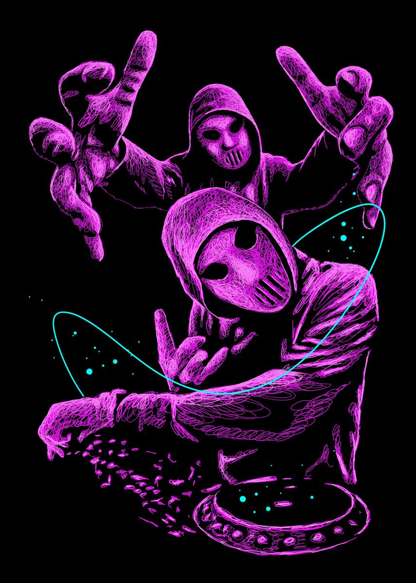 'POSTER' Poster by Bestselling Scribble | Displate