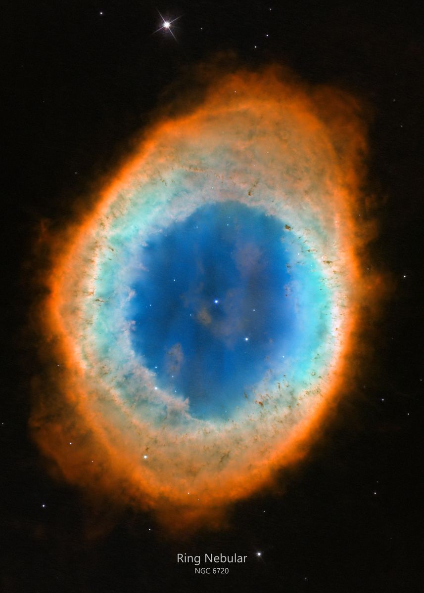 'Ring Nebula' Poster, picture, metal print, paint by Galaxy Images ...