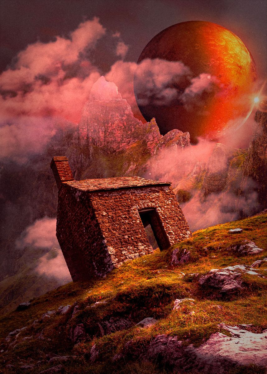 'The Lonely Abode' Poster by Alex Browder | Displate