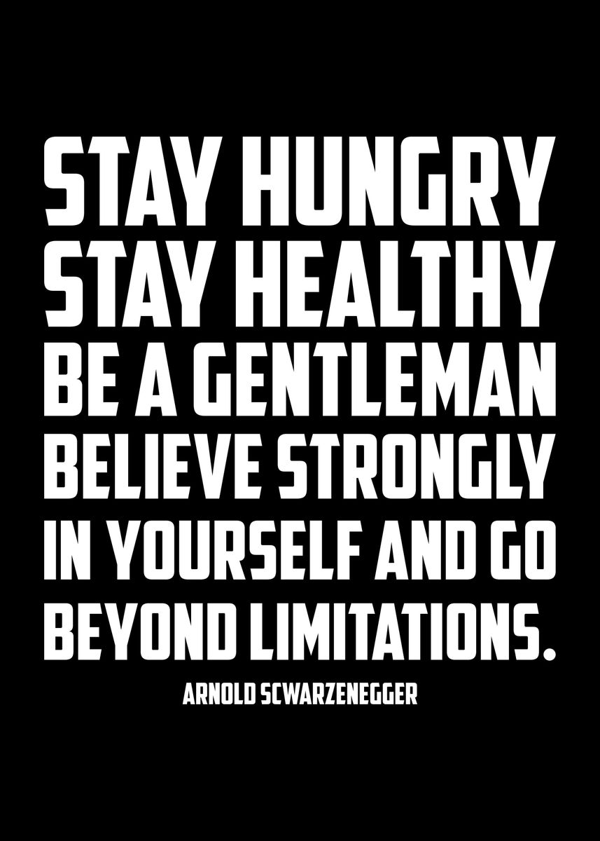 'Stay Healthy' Poster by albran karan | Displate