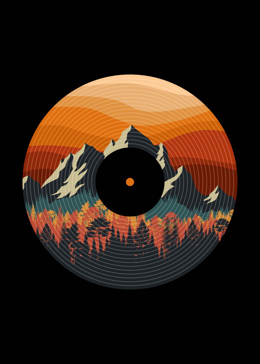 'Wild Vinyl ' Poster, picture, metal print, paint by jun salazar | Displate