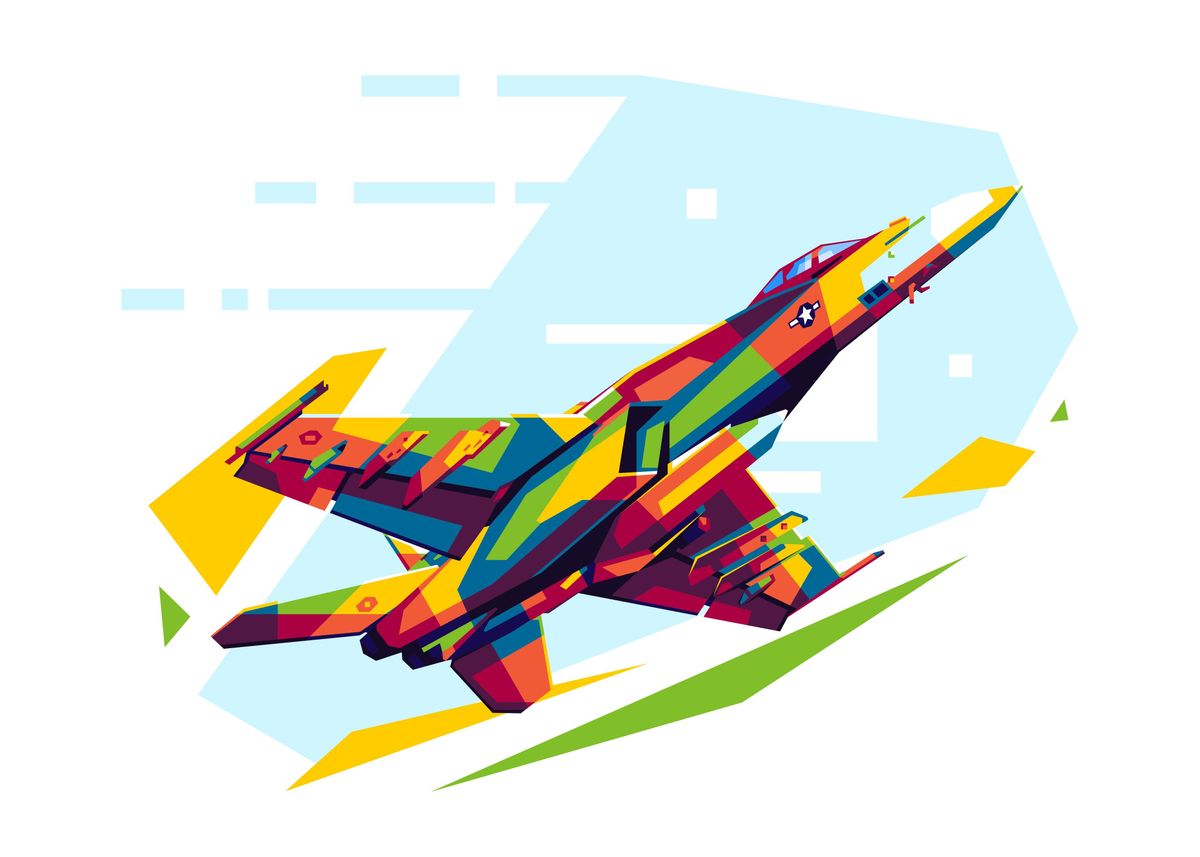 'F18 Super Hornet' Poster by Lintang Wicaksono | Displate