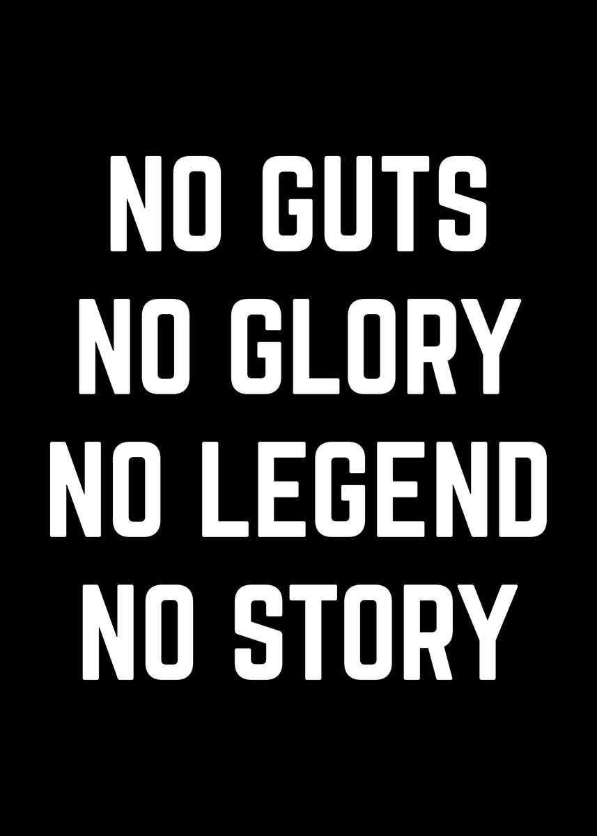 'No Legend No Story' Poster by albran karan | Displate