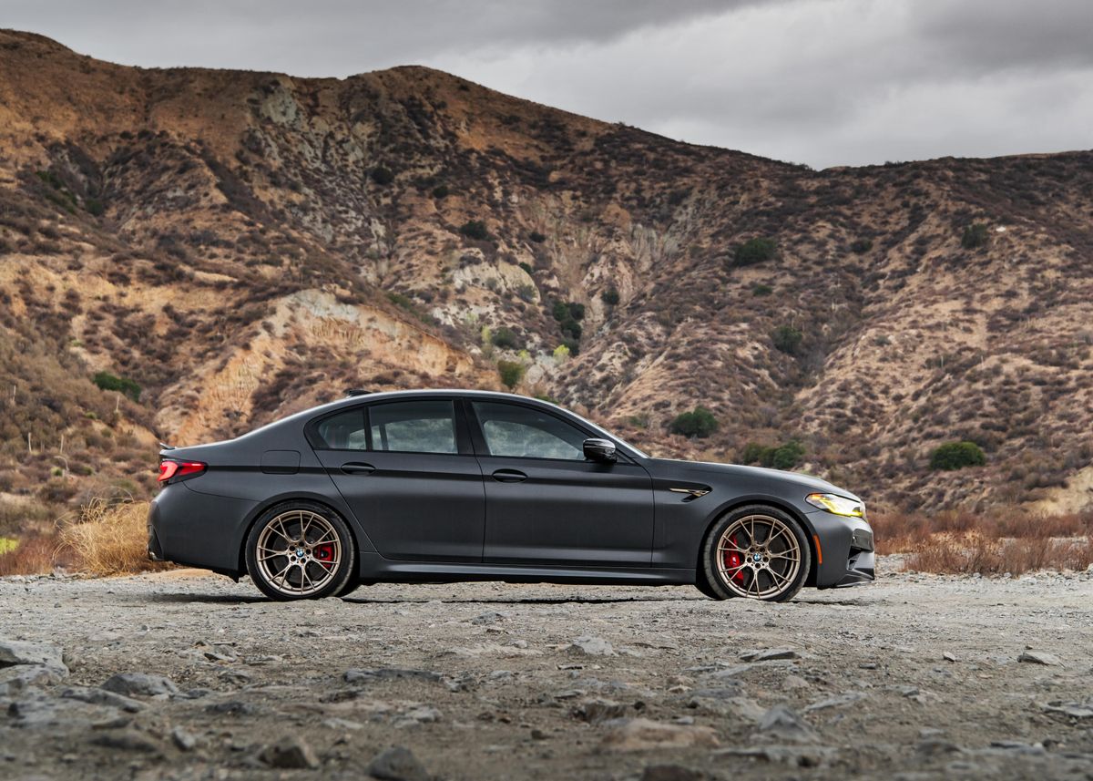 'BMW M5 CS' Poster by Marcel Lee | Displate