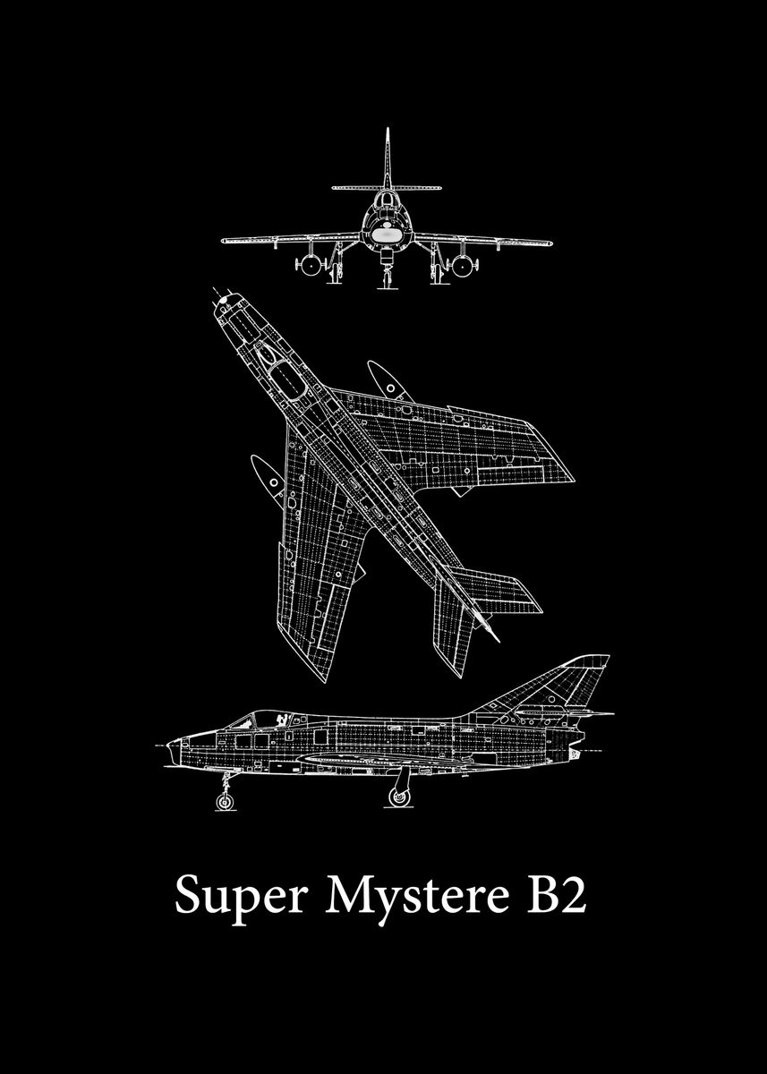 'super mystere' Poster, picture, metal print, paint by TheGolden Hand ...