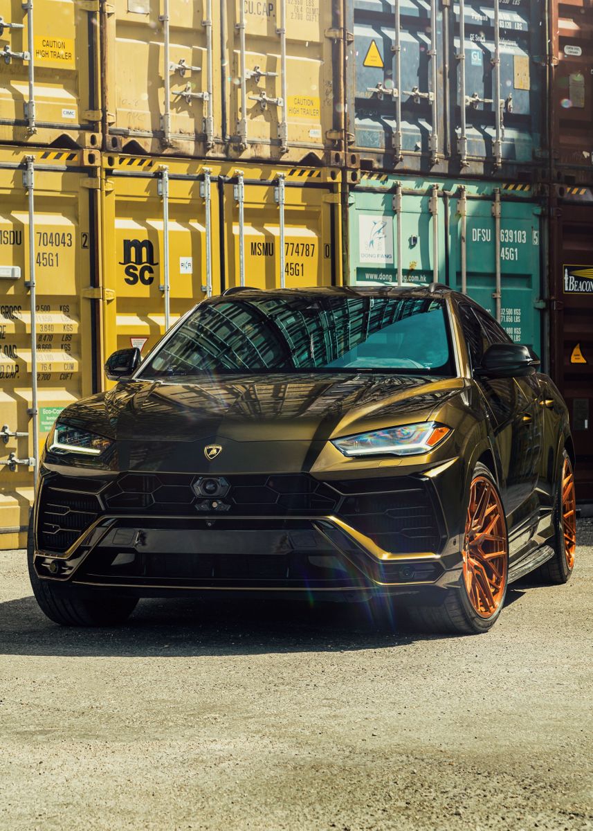 'Lamborghini Urus' Poster by Marcel Lee | Displate