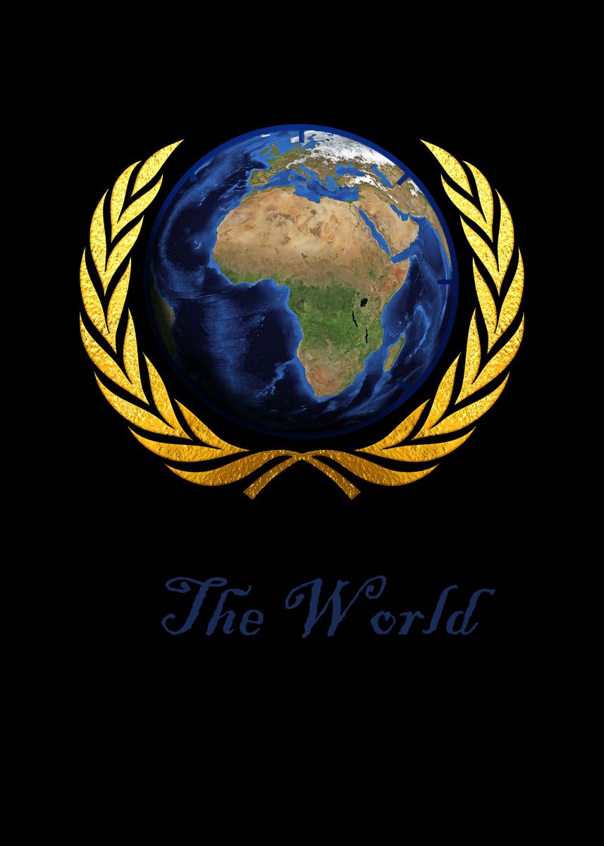 'globe ' Poster, picture, metal print, paint by Soft Brush | Displate