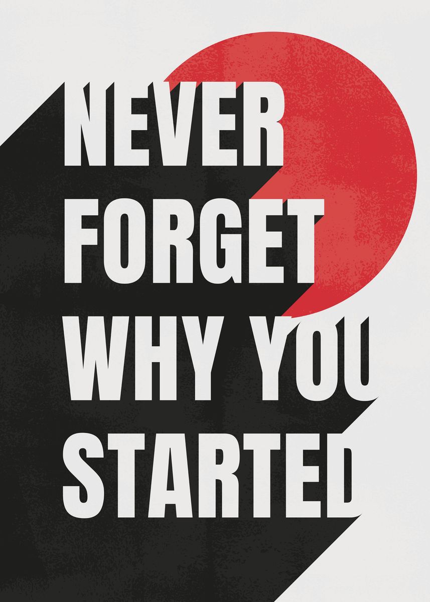 'Never forget' Poster, picture, metal print, paint by Plus x | Displate