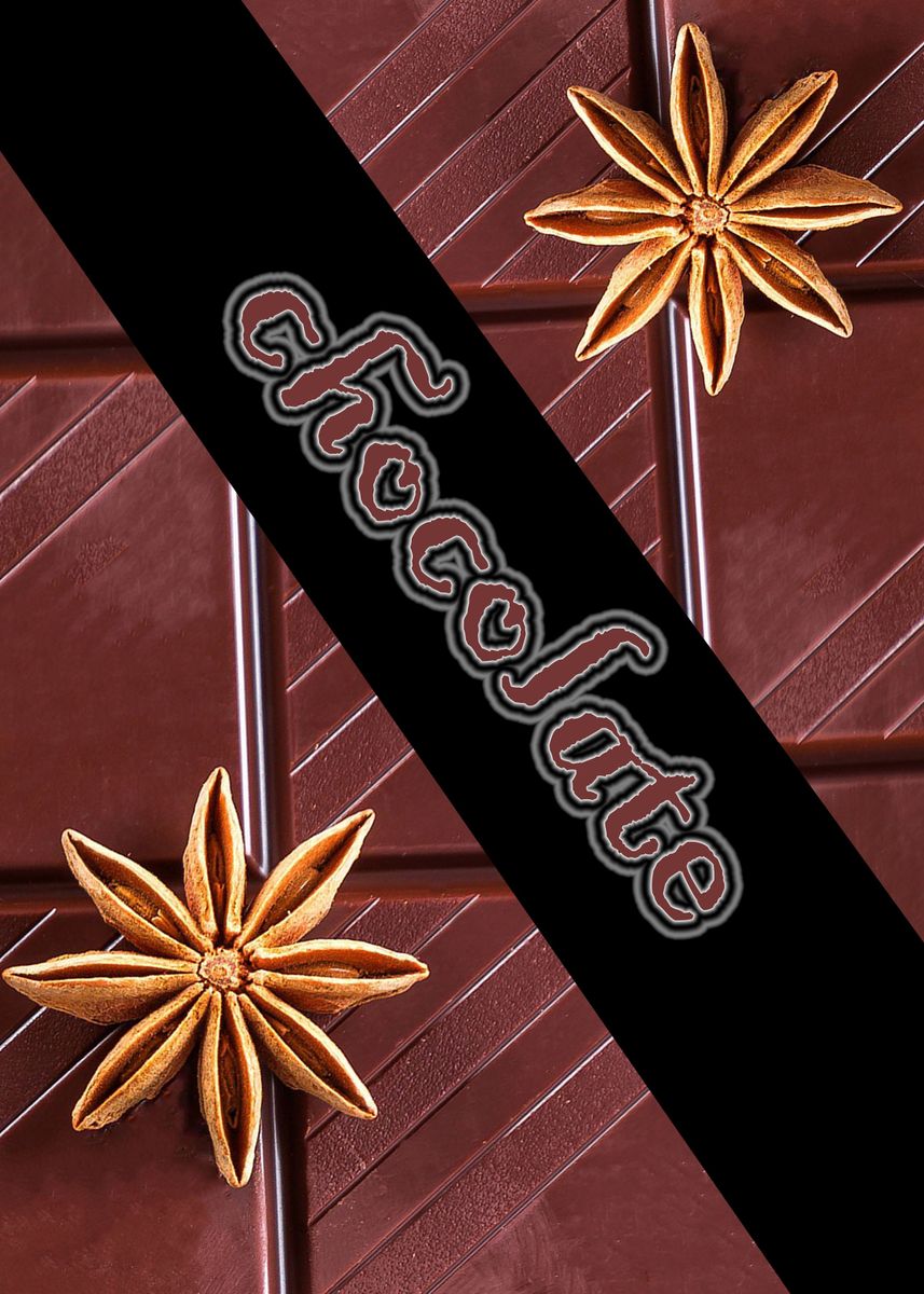 'chocolate ' Poster by TheGolden Hand | Displate