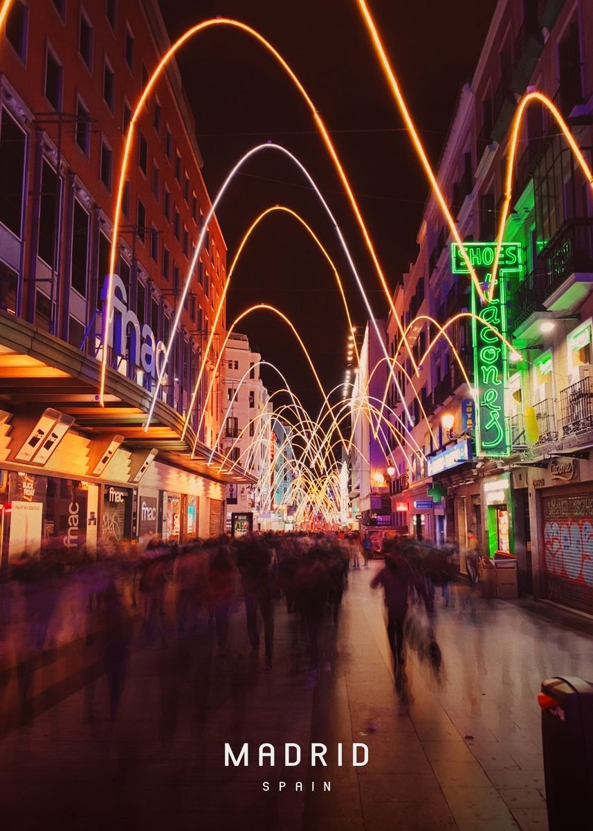 'Madrid ' Poster by Big City | Displate