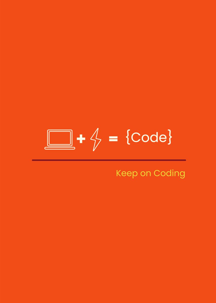 'Code minimalist' Poster, picture, metal print, paint by Wisnu Harjanta ...
