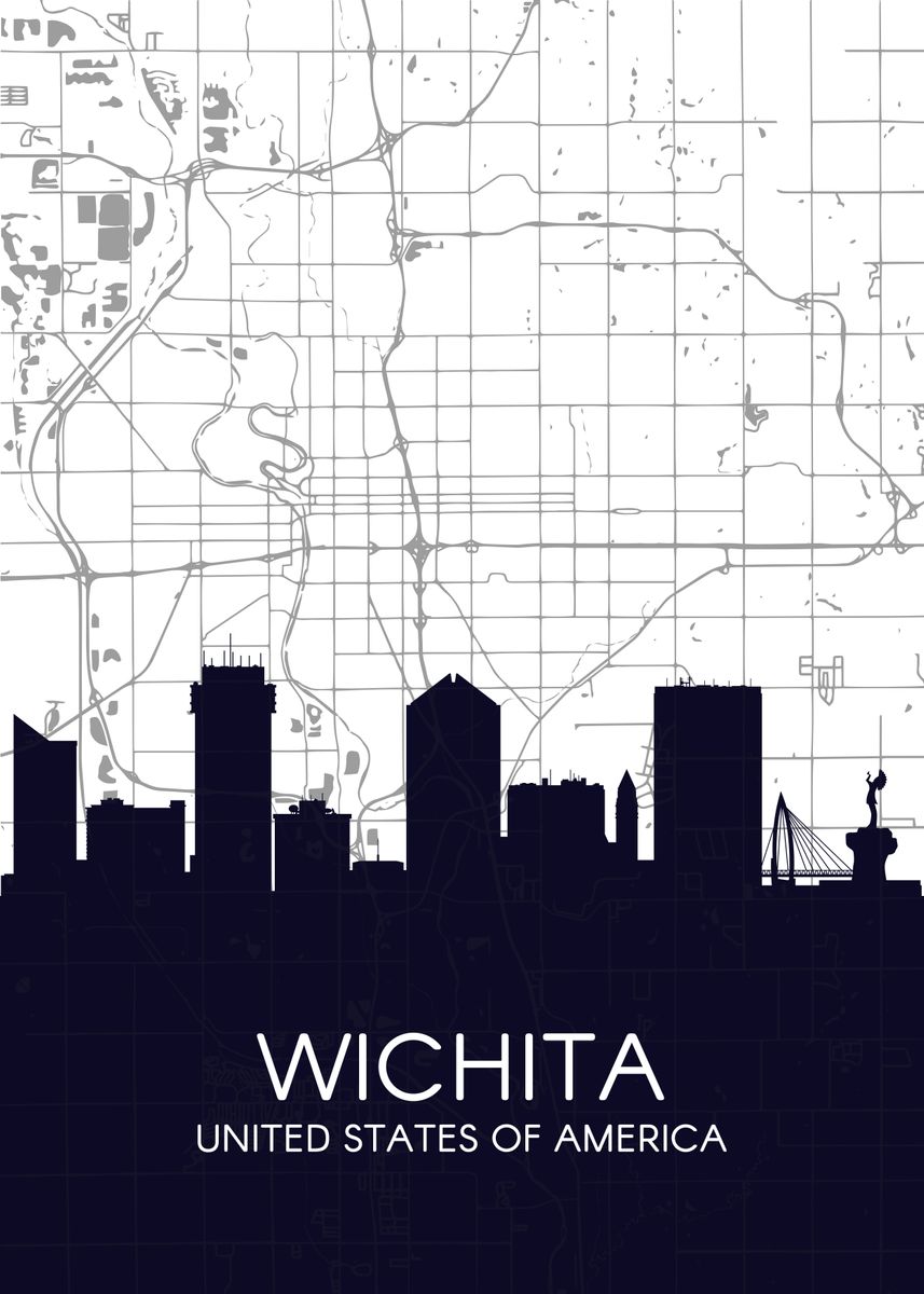 'Wichita' Poster, picture, metal print, paint by Urrutia German | Displate