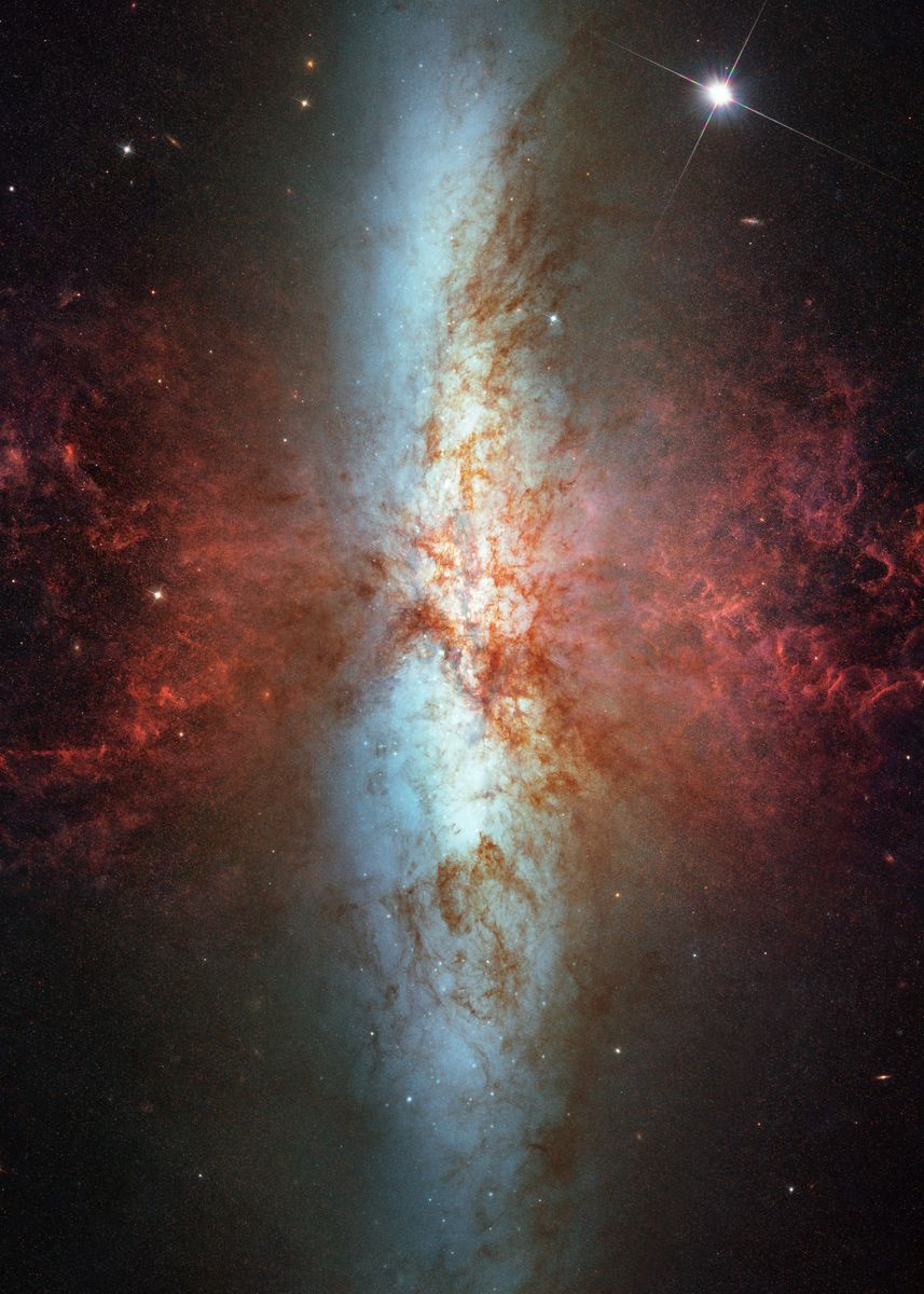 'Cigar Galaxy' Poster, picture, metal print, paint by Galaxy Images ...