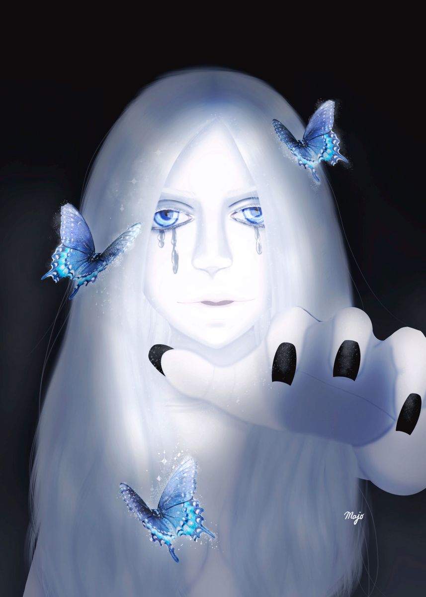 'Beautifully Broken ' Poster, picture, metal print, paint by Majo Art ...