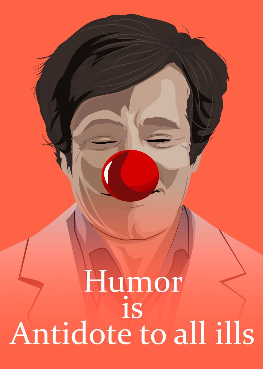 ' Patch Adams' Poster by geek holic | Displate
