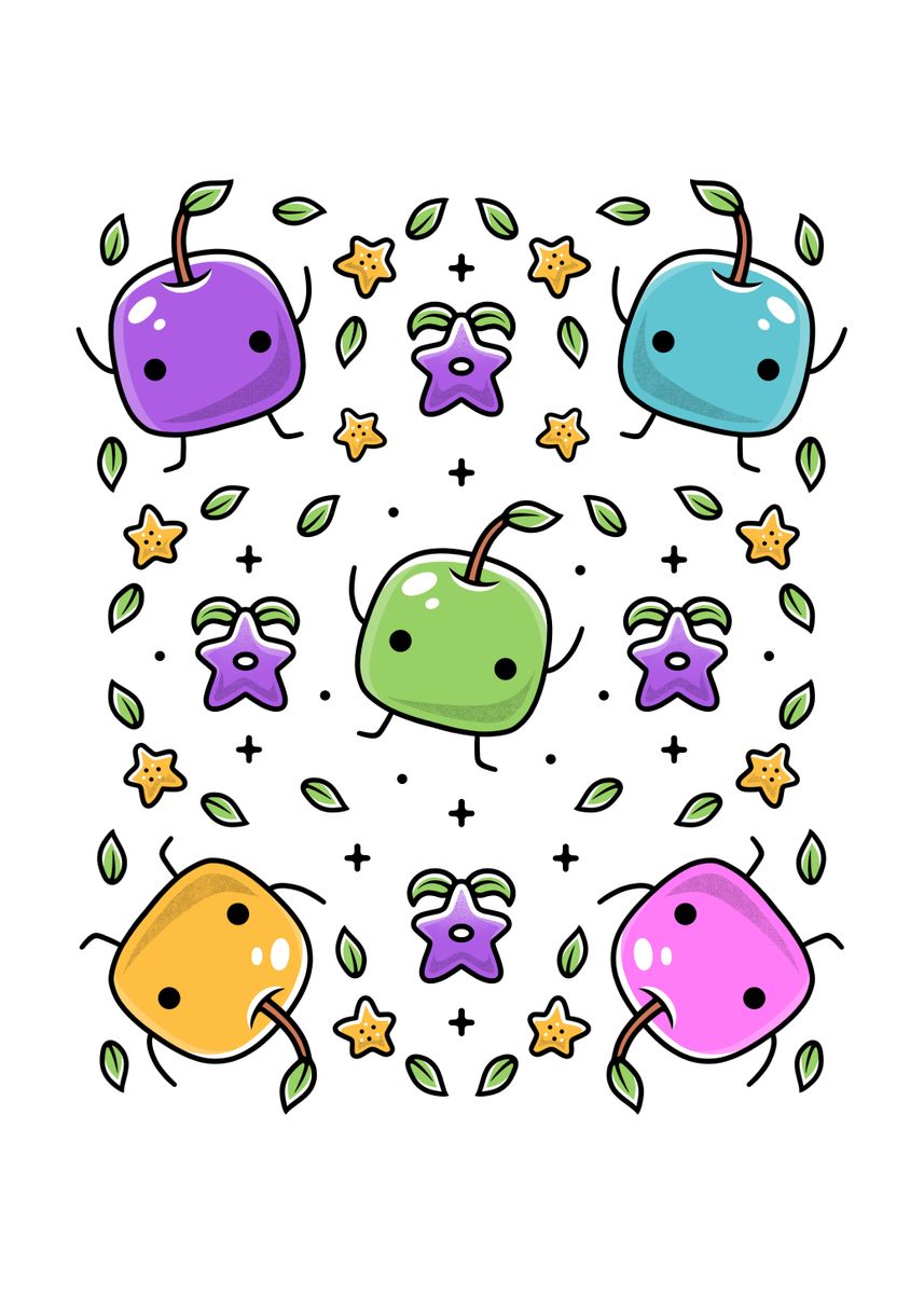 'Stardew Valley Junimos Art' Poster, picture, metal print, paint by ...