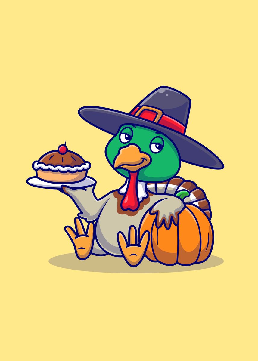 'chicken turkey' Poster by Le Duc Hiep | Displate