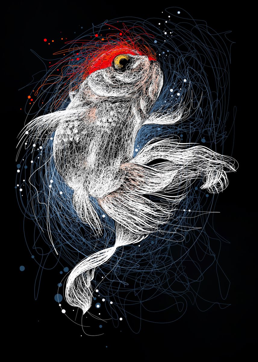 'Koki dance' Poster, picture, metal print, paint by yunur mawan | Displate