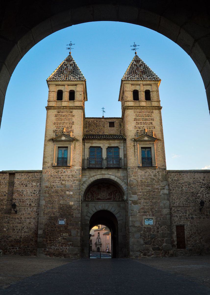 'Bisagras Gate' Poster, picture, metal print, paint by GregPics | Displate
