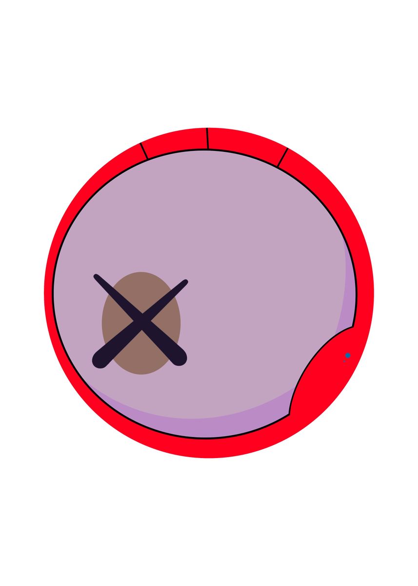 'Sad expression 7' Poster by Lardis Art | Displate