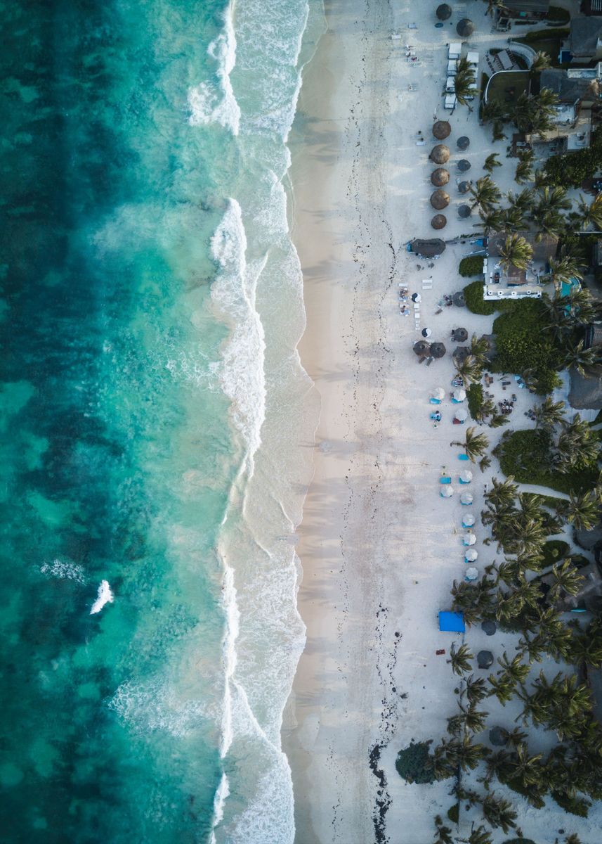 'Crashing Waves' Poster, picture, metal print, paint by Conceptual ...