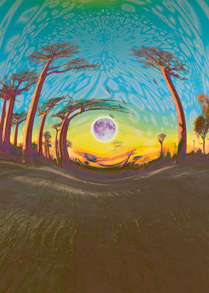 'Madah' Poster by Cajuca | Displate