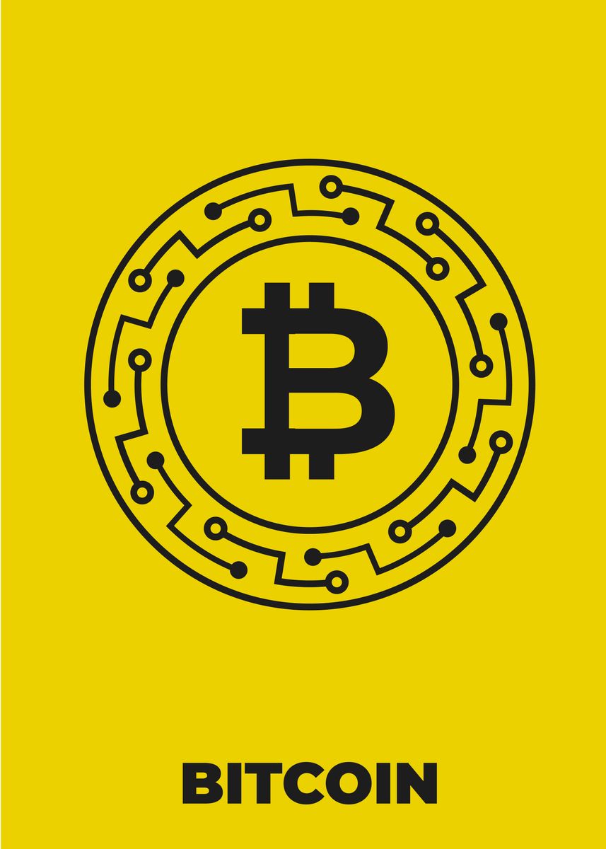 'Crypto Bitcoin 2' Poster by Fakun | Displate