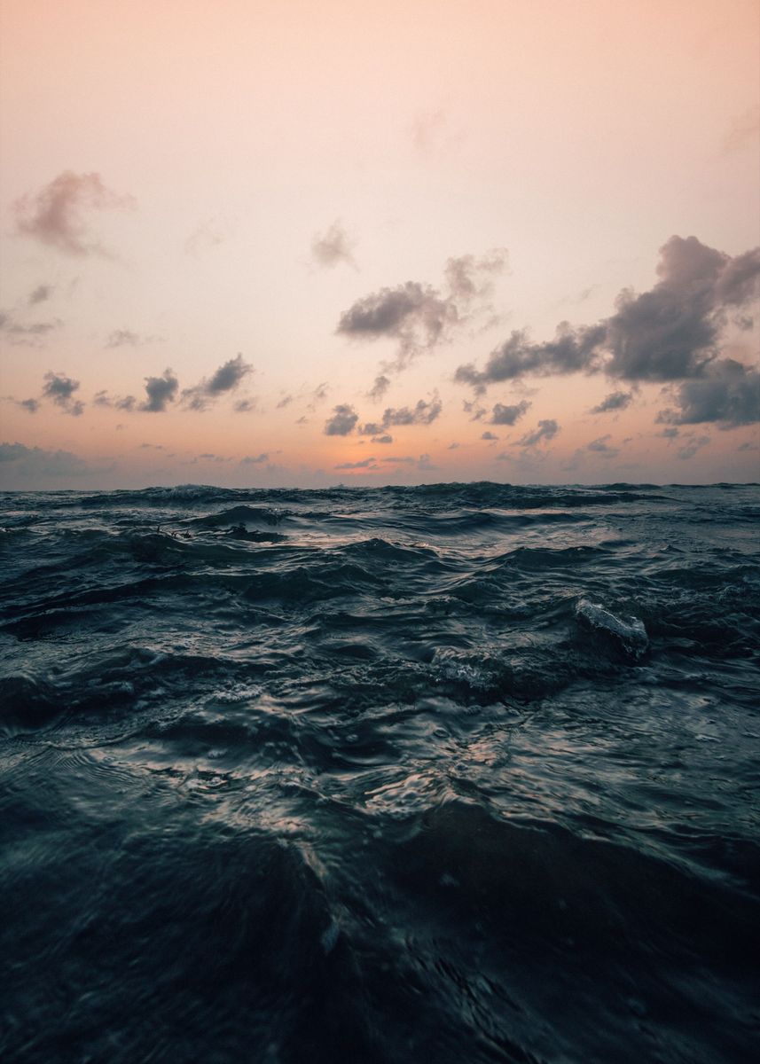 'Crashing Waves' Poster, picture, metal print, paint by Conceptual ...