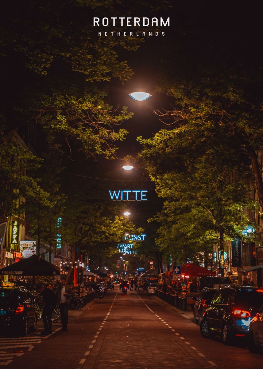 'Rotterdam ' Poster by Big City | Displate