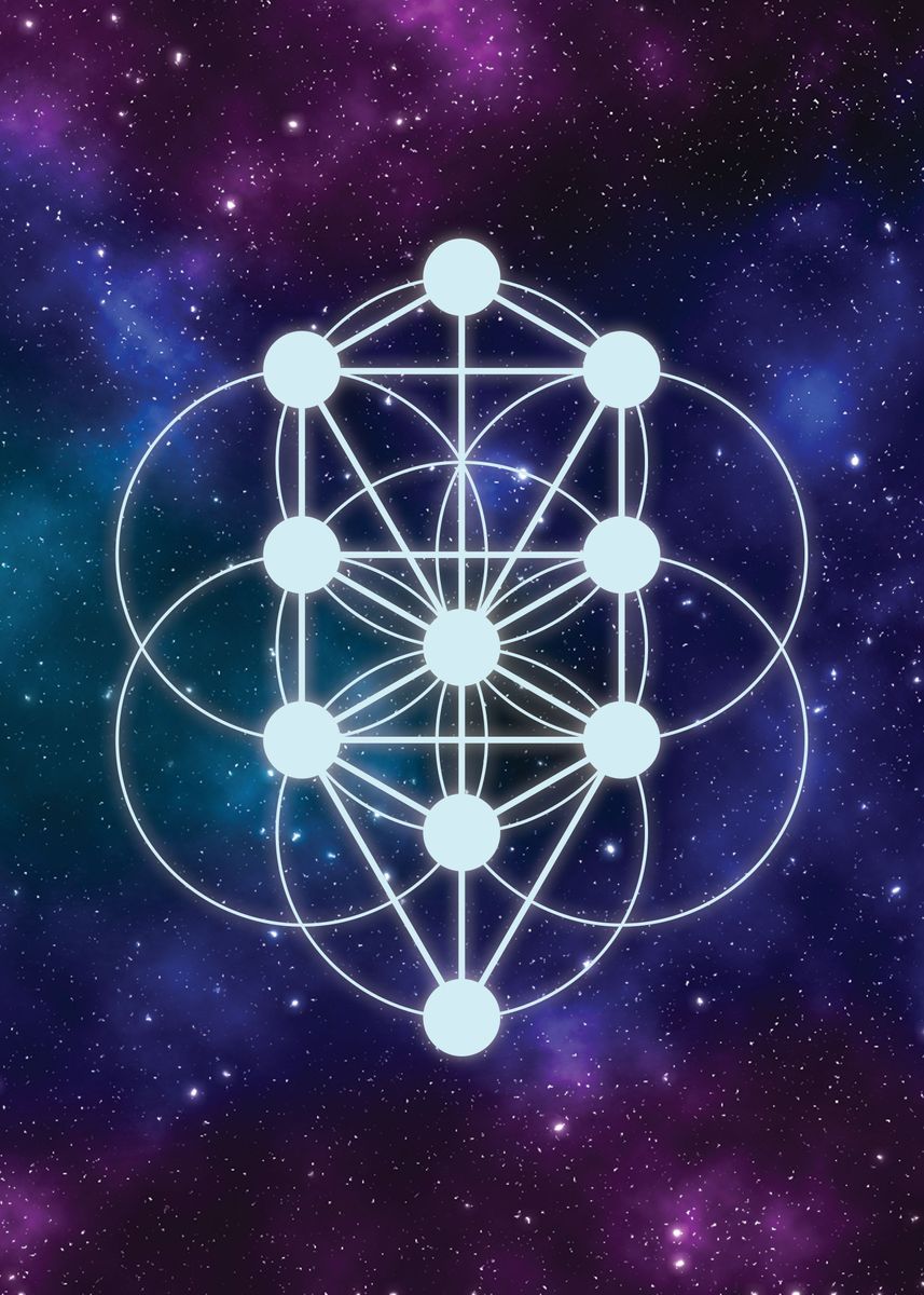 'Seed and Tree of Life ' Poster, picture, metal print, paint by taps ...