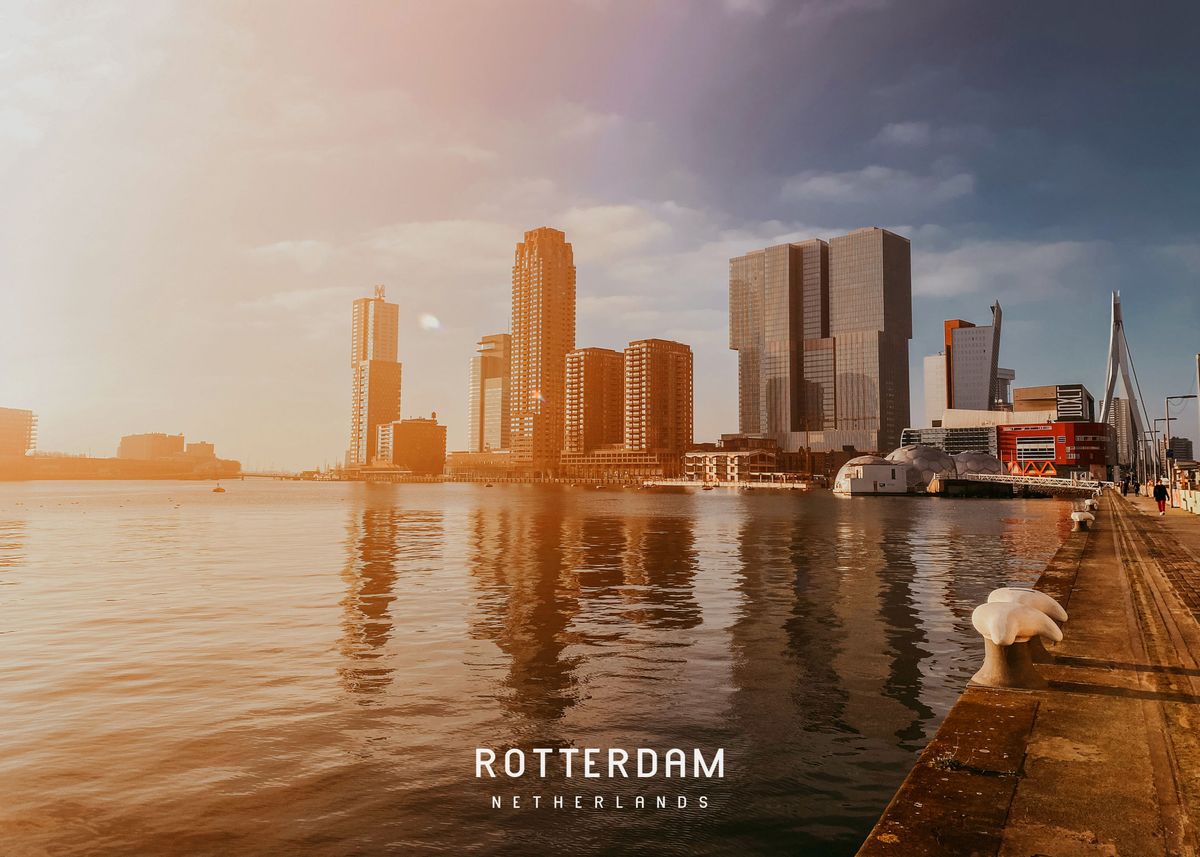 'Rotterdam ' Poster by Big City | Displate