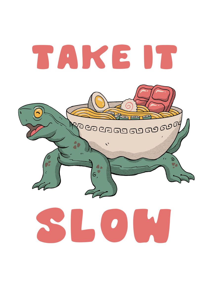 'Turtle Ramen' Poster by vp trinidad | Displate