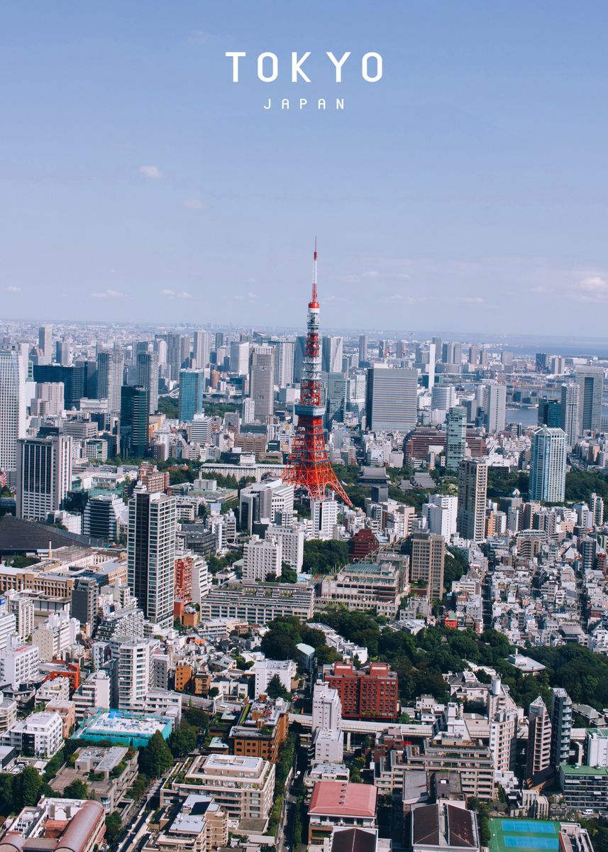 'Tokyo ' Poster by Famous City | Displate