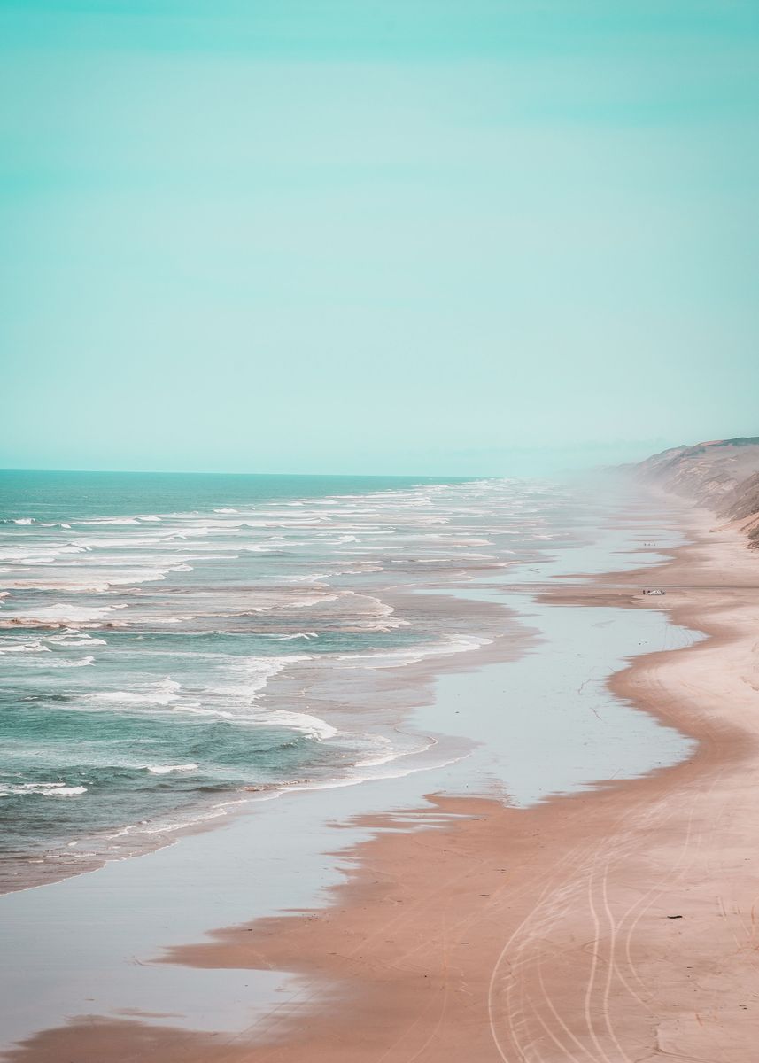 'Ocean' Poster, picture, metal print, paint by Rijis Art | Displate