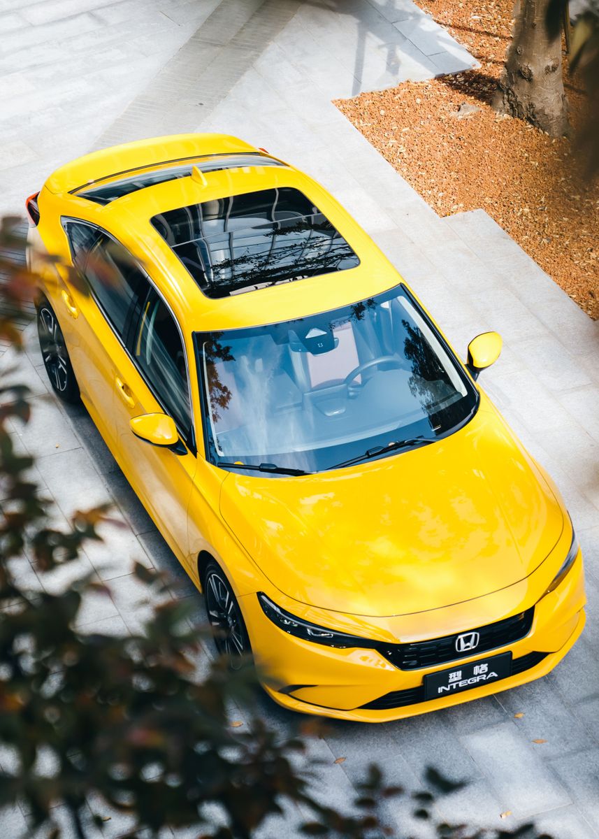 'Honda Integra' Poster, picture, metal print, paint by Marcel Lee ...