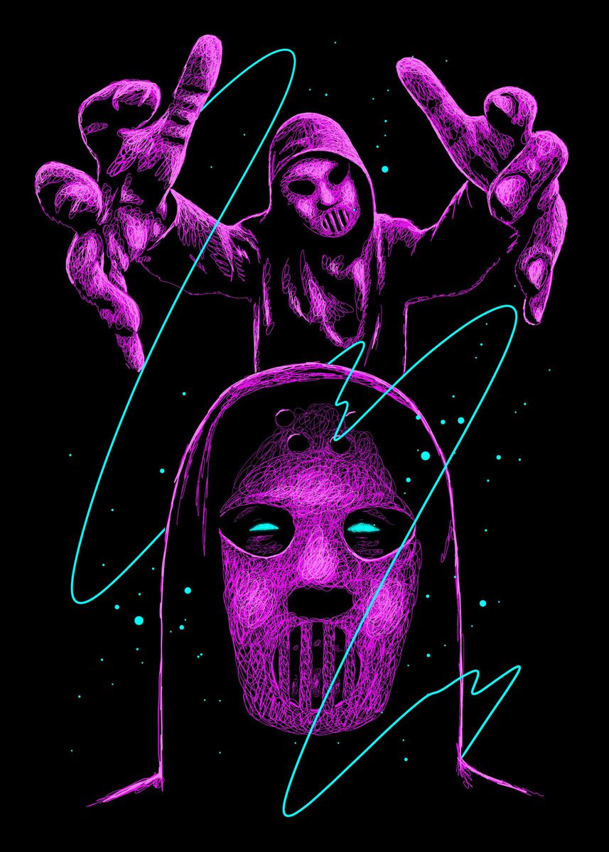 'Drawing Anger' Poster, picture, metal print, paint by Bestselling ...