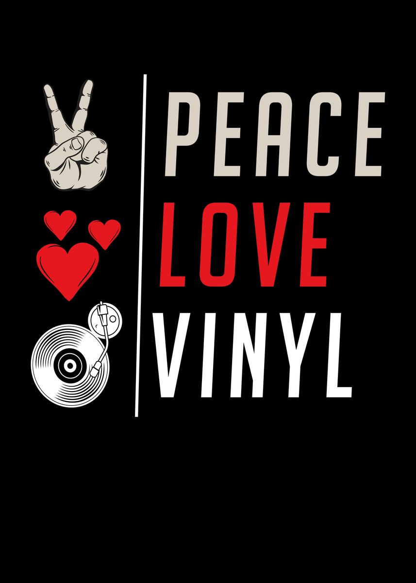 'Vinyl Musical Instrument' Poster, picture, metal print, paint by Lukes ...