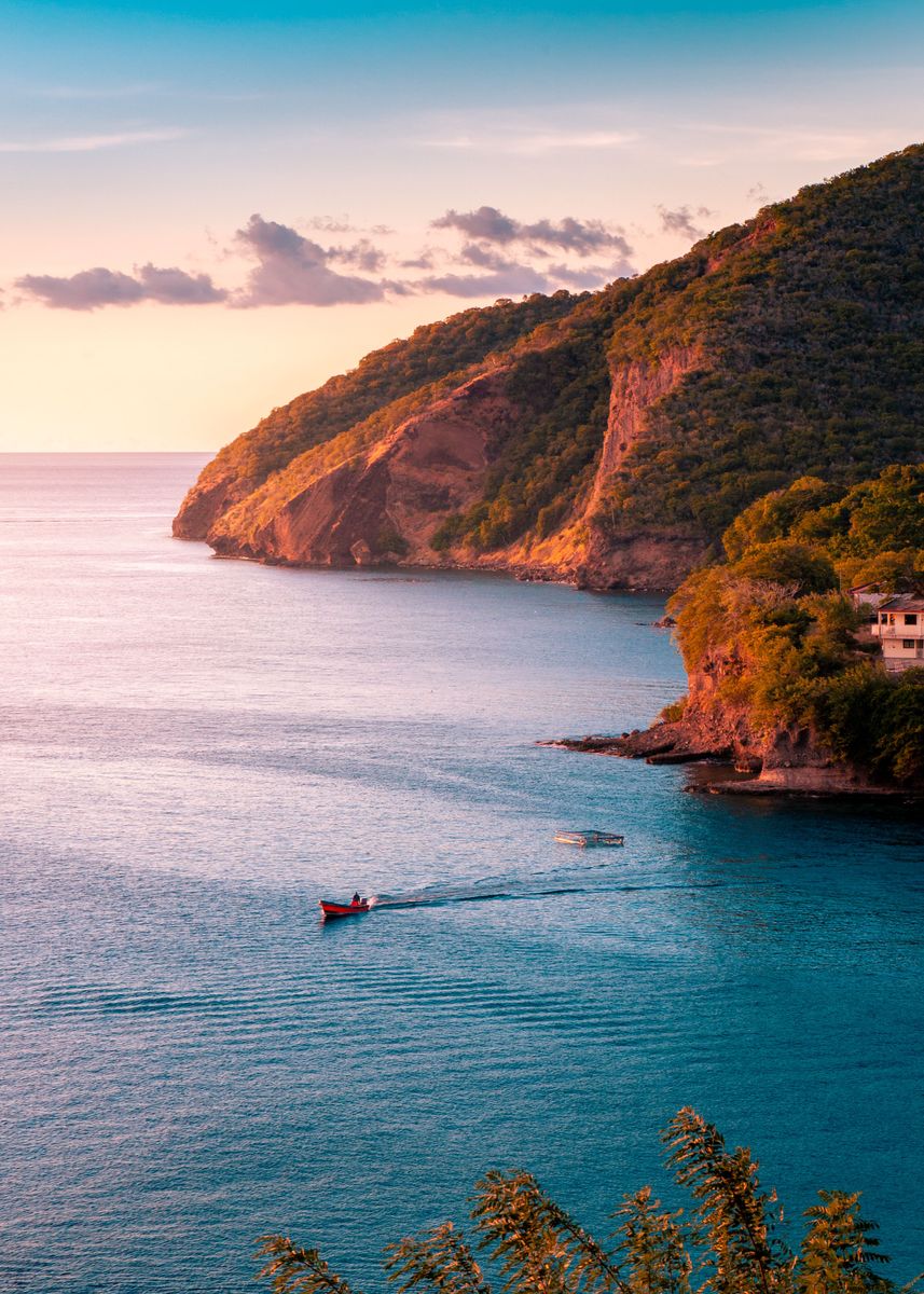 'Sweet sunset ' Poster, picture, metal print, paint by Simba Pict ...