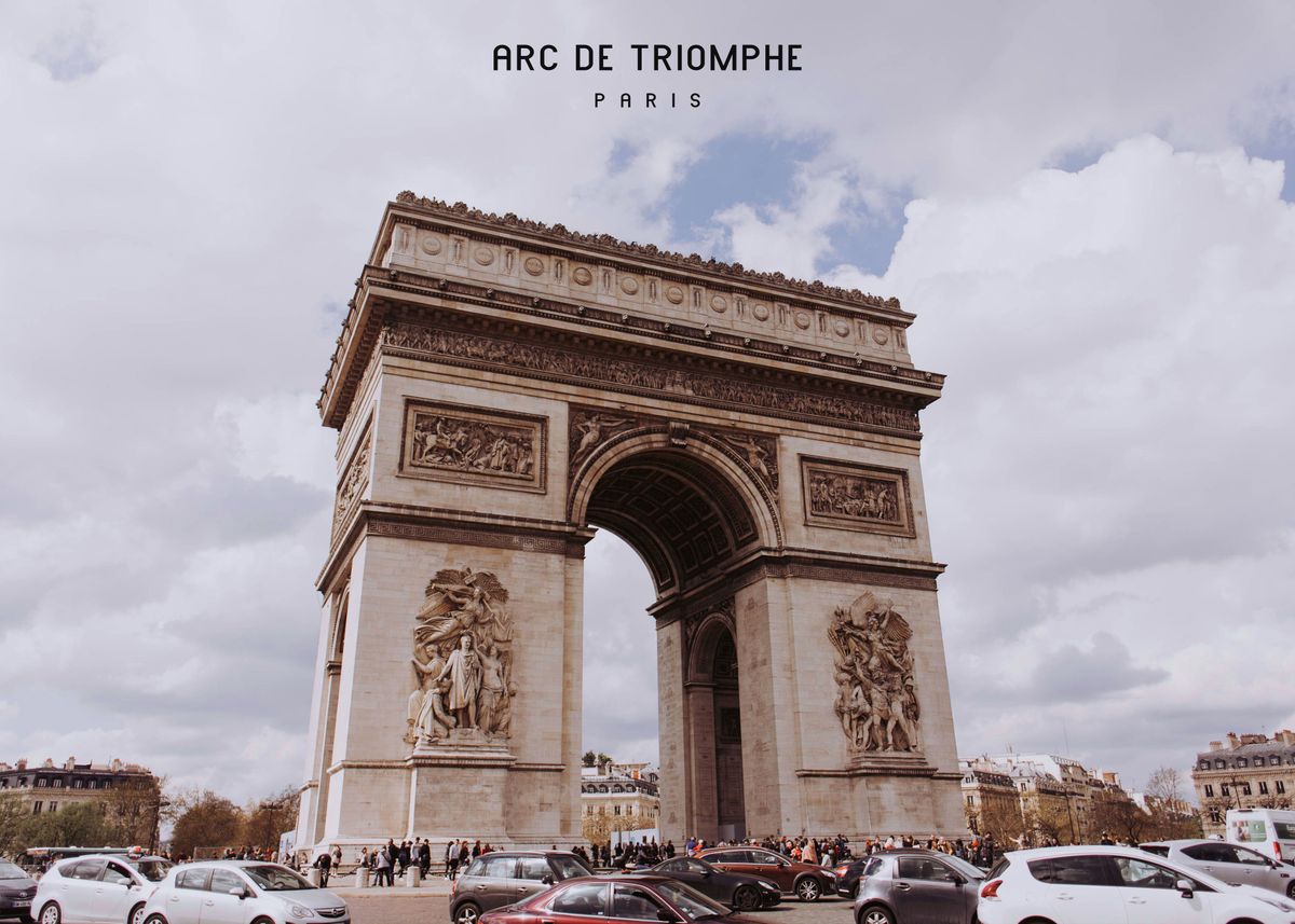 'Arc de Triomphe ' Poster by Famous City | Displate