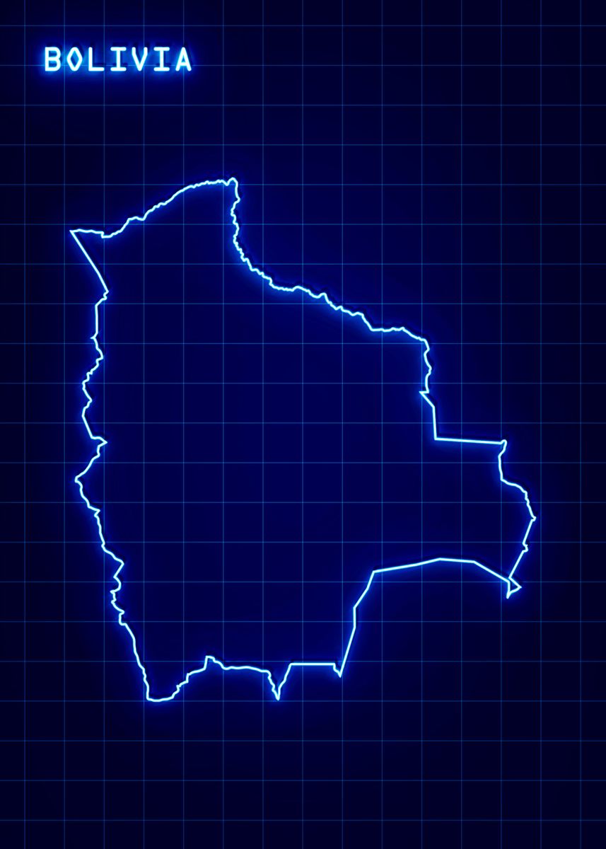 'Bolivia' Poster by Audai | Displate