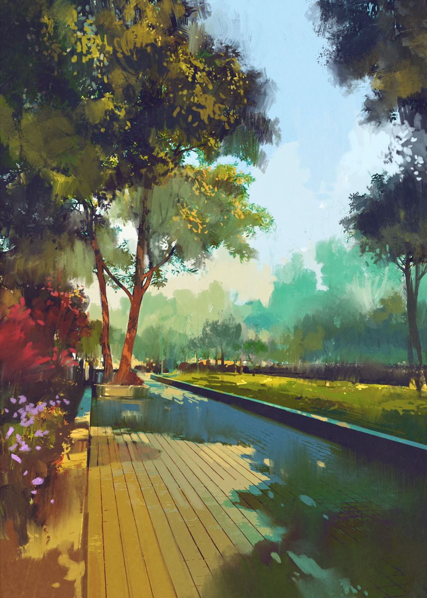 'Petrichor' Poster by dwopp | Displate