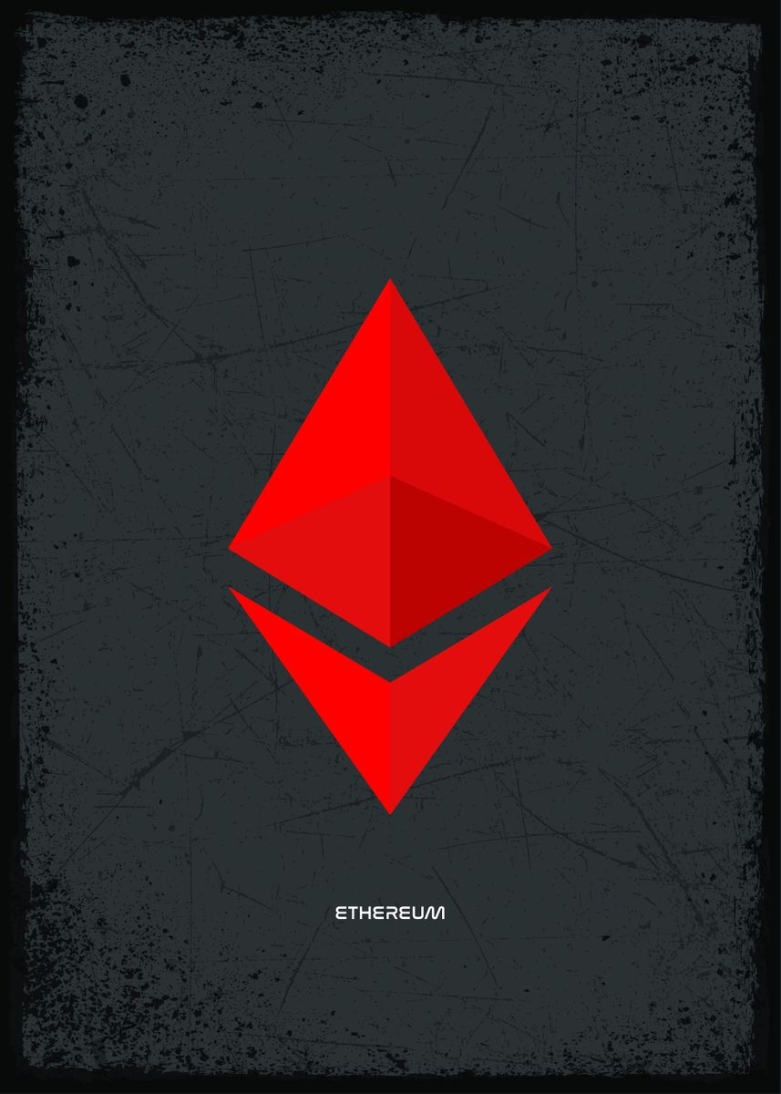 'ethereum' Poster, picture, metal print, paint by Trending Awesome ...